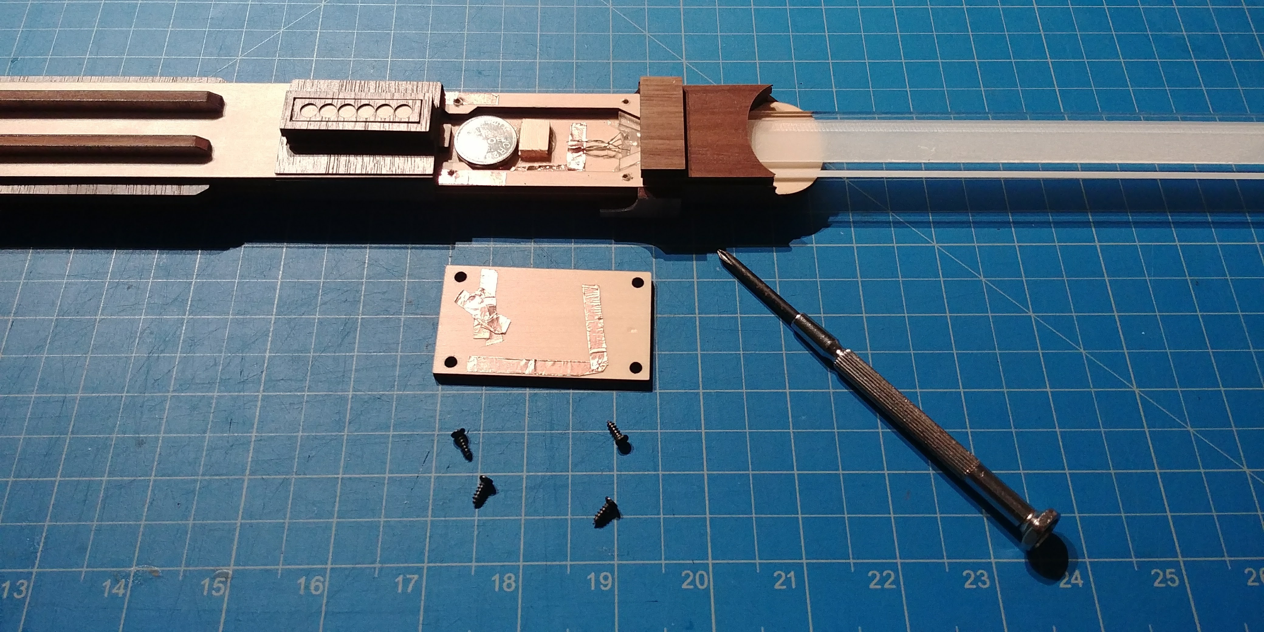 Laser Cut Darth Vader Lightsaber – Interactive Realm